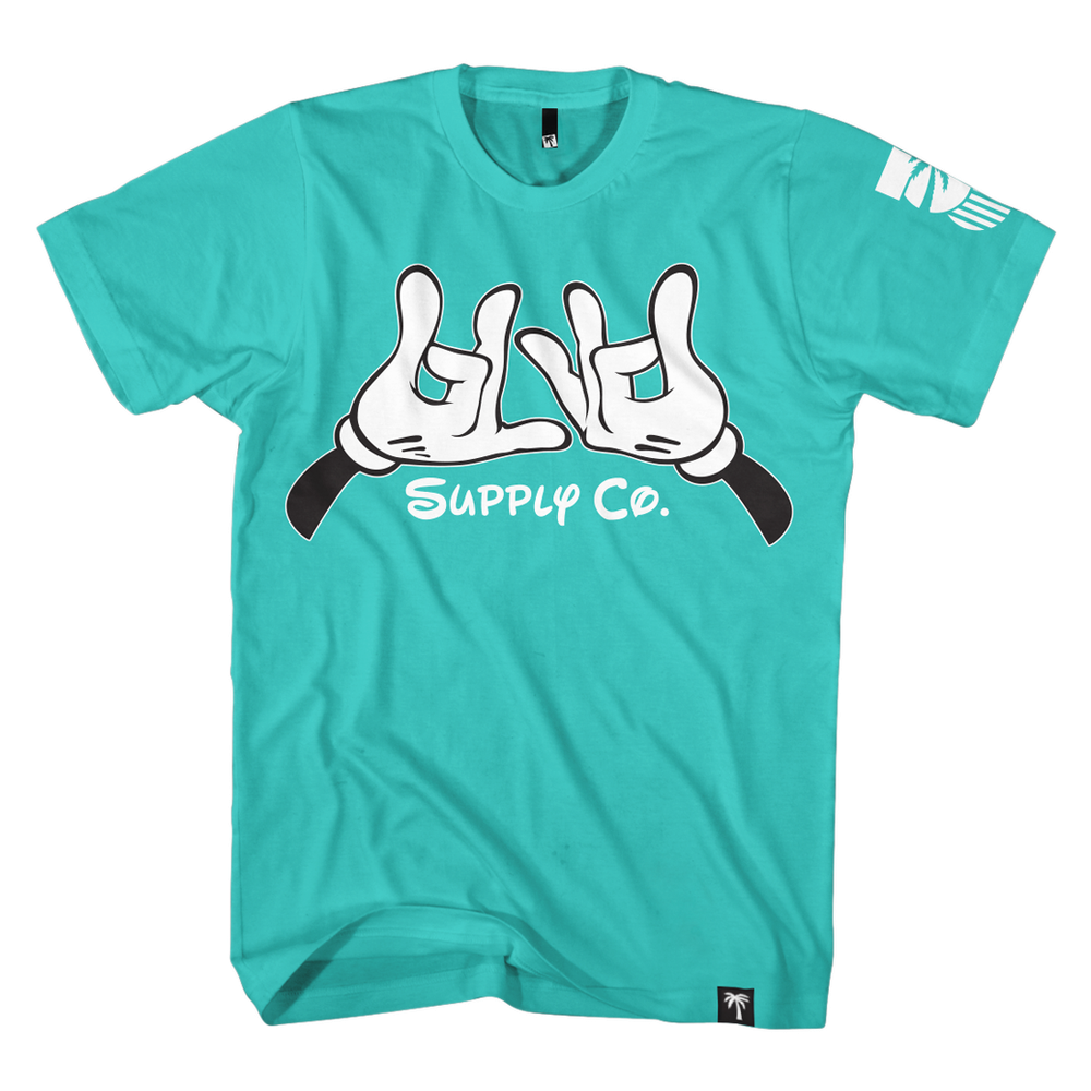 Blvd Supply Hand Signs Tee – BLVD SUPPLY INC